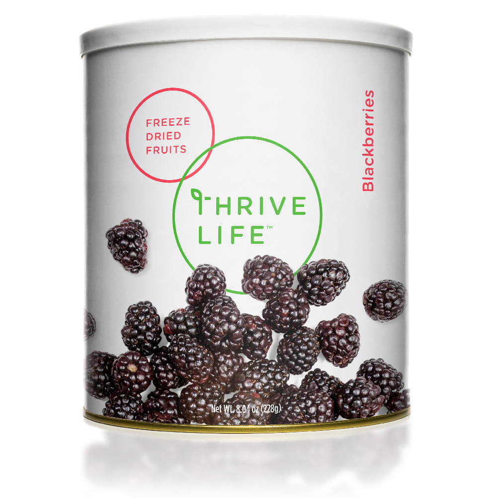 Freeze Dried Blackberries Fruits